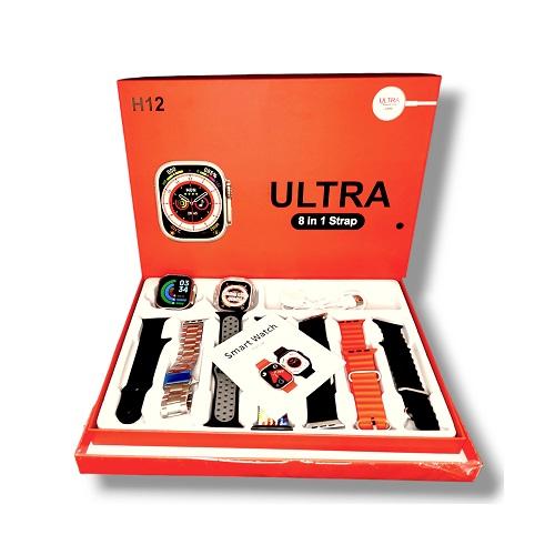 Jual SMARTWATCH SERIES 8 ULTRA + 7 STRAP IN 1 - Merah Muda - Kota ...