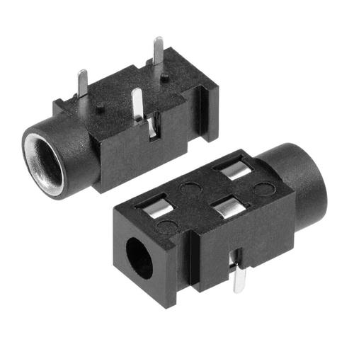 Jual PJ320 Soket Audio 3.5mm jack stereo pcb 3PIN Ear Head Phone Plug ...