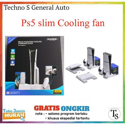 Jual Dobe PS5 Fat / Slim Multifunctional Cooling Stand Charging Dock ...