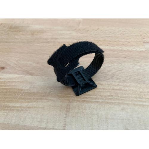 Promo cantelan kabel strap V3LCRO cable ties mount base holder 10 Pcs ...