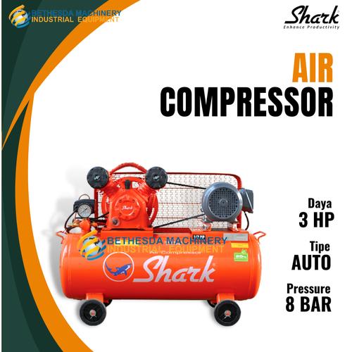 Jual Kompresor Angin 3 hp Tekanan 8 Bar / Kompresor Listrik 3HP - Kota ...