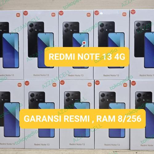 Jual XIAOMI REDMI NOTE 13 4G - REDMI NOTE 13 5G 8/256GB GARANSI RESMI ...