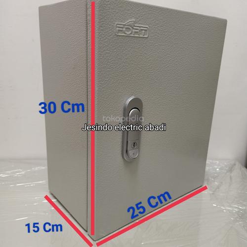 Jual Box panel listrik 30x20x15 Cm, Merk Fort 1mm, box panel indoor ...