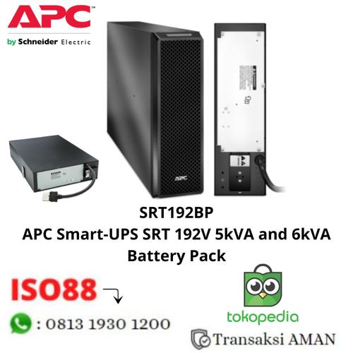 Jual SRT192BP APC Smart-UPS SRT 192V 5kVA and 6kVA Battery Pack ...