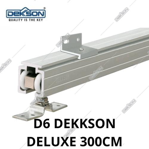 Jual REL SLIDING DEKSON PREMIUM DELUXE D6 300CM / REL PINTU GESER 3.M ...