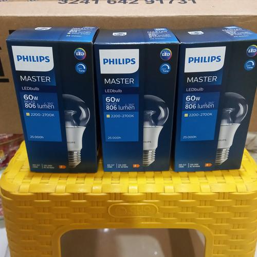 Jual Philips Master Led Bulb DimTone 8w E27 A60 Dimmable - Jakarta ...