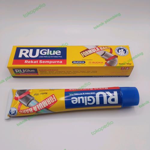 Jual Lem RUglue tube Lem pvc - Jakarta Pusat - teknik plambing | Tokopedia