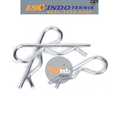 Jual cotter pin r kawat 2,5 mm panjang 60 mm stainless - Clip R ...