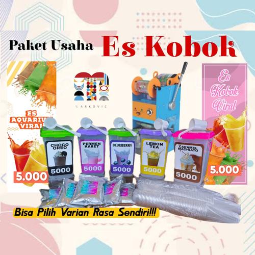 Jual Paket Usaha Minuman Es Kobok / Es Aquarium - Kobok 4 - Kota Bogor ...