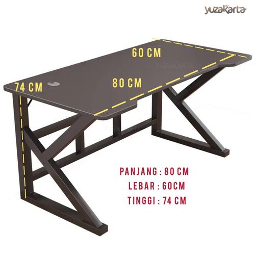 Jual Meja Komputer Gaming Laptop PC Desk Meja Rakit Kerja Kamar ...