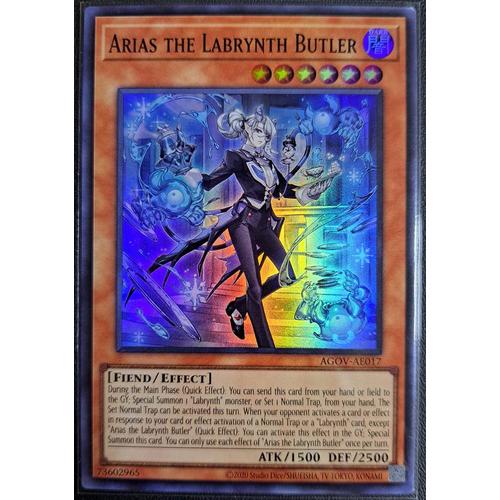 Jual Kartu Yugioh AE AGOV-AE017 Arias the Labrynth Butler - SUPER - Kab ...