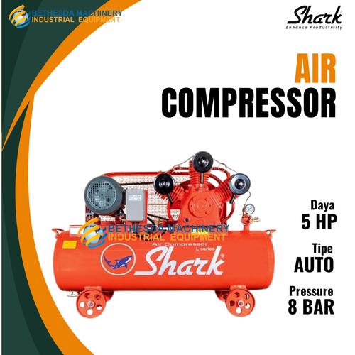 Jual Kompresor Udara 5 Hp 8 Bar / Shark Air Compressor 5hp - Kota ...
