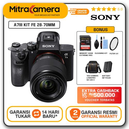Jual Sony alpha A7 III Kit 28-70mm Garansi Resmi - SEL2070G - Kota ...