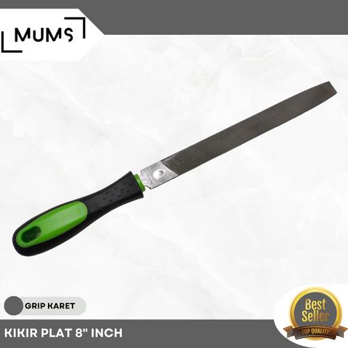 Jual Alat Kikir Kayu Besi Plat Gagang Karet Flat File/Alat perata ...