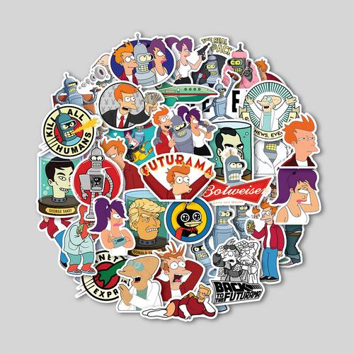 Jual STICKER FUTURAMA / STICKER LAPTOP / STICKER HELM / STIKER ANIME ...