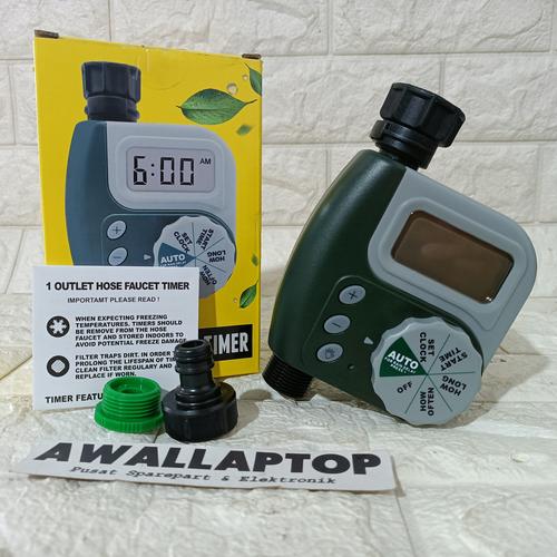 Jual timer kran air otomatis kran tanaman penyiram otomatis realtime ...