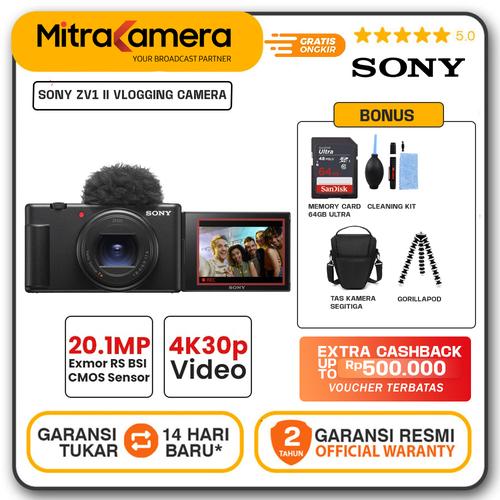 Promo Sony ZV1 II Vlogging Camera Sony ZV-1 Mark II Garansi Resmi Cicil ...
