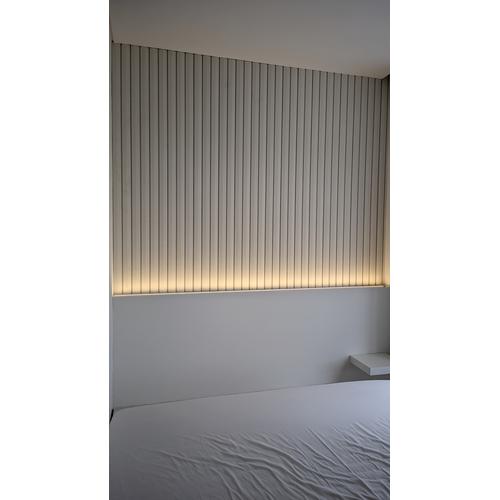 Jual Wall Panel Balian Tipe Concave - Wide 1 Ivory Ash / Hiasan Dinding ...