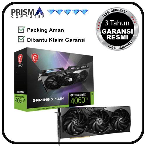 Jual VGA MSI RTX 4060 Ti GAMING X SLIM 8G 8GB GDDR6 - Jakarta Barat ...
