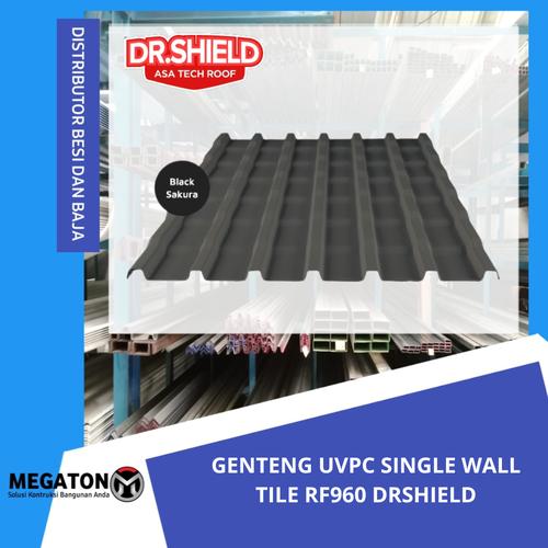 Jual GENTENG UPVC DR SHIELD SINGLE WALL RF 960 HITAM - Kota Bekasi ...