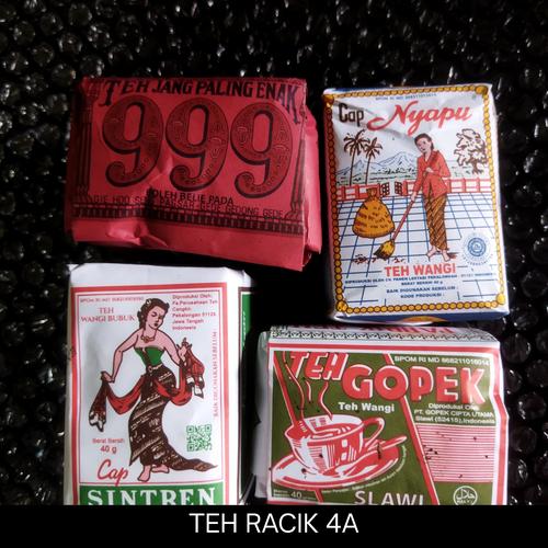 Jual teh racikan khas solo paket 4 merk teh - teh racik 4B - Kab ...