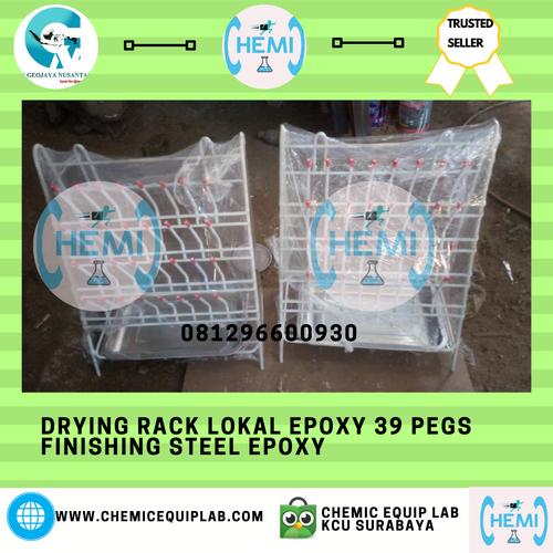Jual ALAT LAB DRYING RACK 39PEGS LOKAL EPOXY/DRYING RAK PENGERING ...