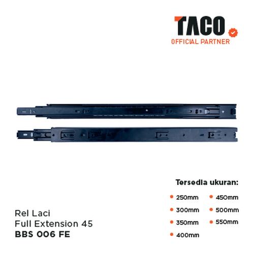 Jual TACO Rel Laci Full Extension 45 - BBS 006 FE - 300MM - Jakarta ...