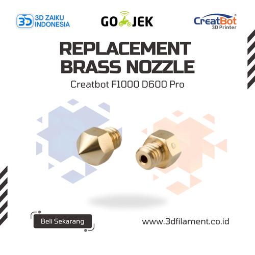 Jual Creatbot F1000 D600 Pro F160 F430 Replacement Brass Nozzle ...