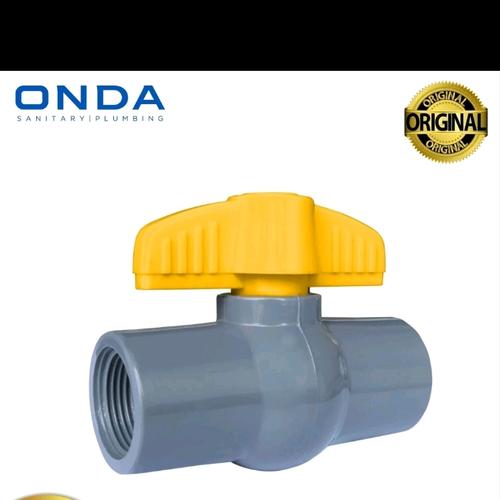 Jual Ballvalve drat dalam 1 inch Onda stopkran stop kran ball valve 1 ...