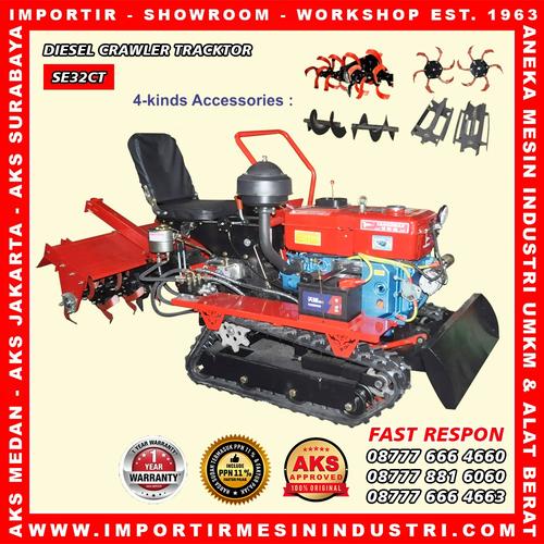 Jual Diesel crawler tractor / traktor Amfibi / Cultivator / Mini Loader ...