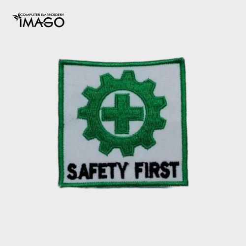 Jual Emblem Logo Safety First | Logo K3 Bordir - Jakarta Pusat ...