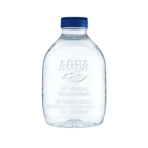 Jual aqua cube 220ml x 24 botol (1 box) aqua botol imut, aqua botol ...