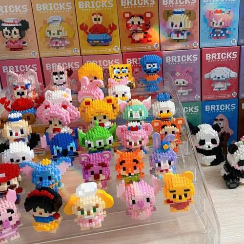 Jual CHARACTERS BRICKS MAKE A WISE LIFE balok blocks mini kecil ...