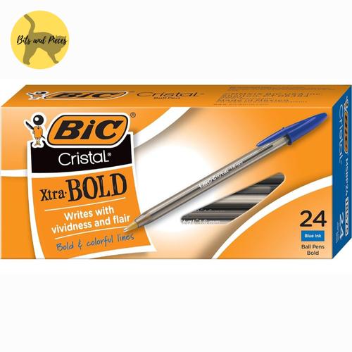 Jual Bolpen BIC Xtra Bold 1.6 mm (Box 24 pcs) Blue - Kota Surabaya ...