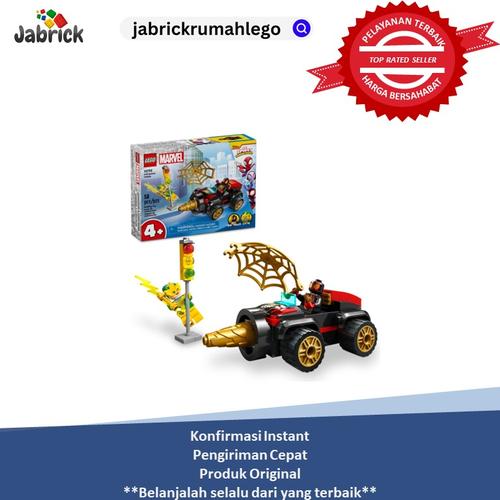 Jual LEGO 10792 Super Heroes Marvel Drill Spinner Vehicle - - Jabrick ...