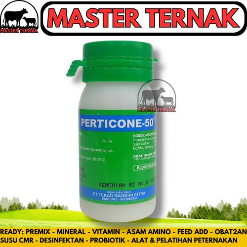 Jual PERTICONE 50 25ml Obat kembung sapi kaerbau kuda kambing domba ...