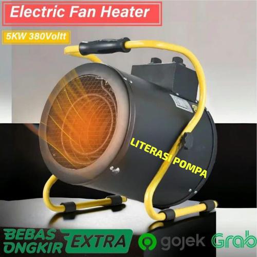 Jual Kipas Pemanas Ruangan Portable 5kw 1phase Mesin Pemanas Kandang ...