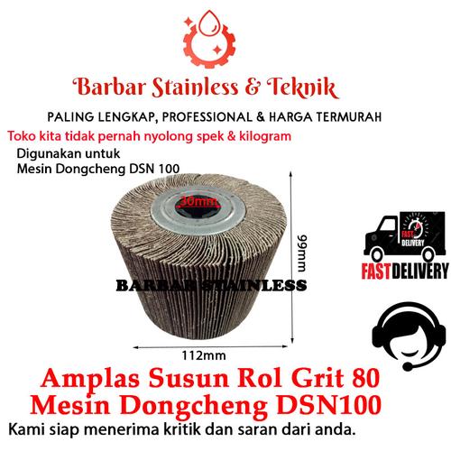 Jual Amplas Susun Rol Grit 80 Mesin Dongcheng DSN100 - Kab. Tangerang ...