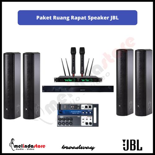 Jual Paket Sound System Ruang Rapat Speaker JBL CBT50-LA - 4 Speaker ...