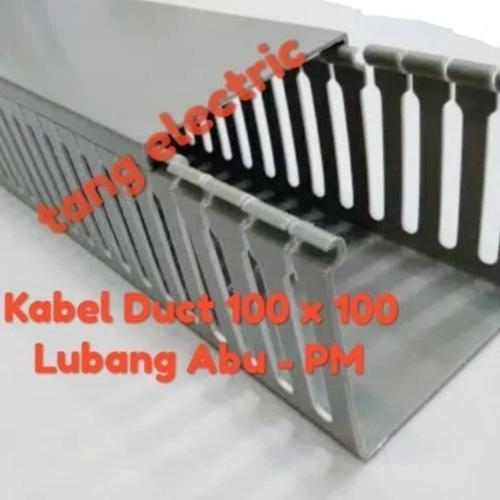 Jual Wiring duct / kabel duct 100x100 lubang abu pm - Jakarta Barat ...