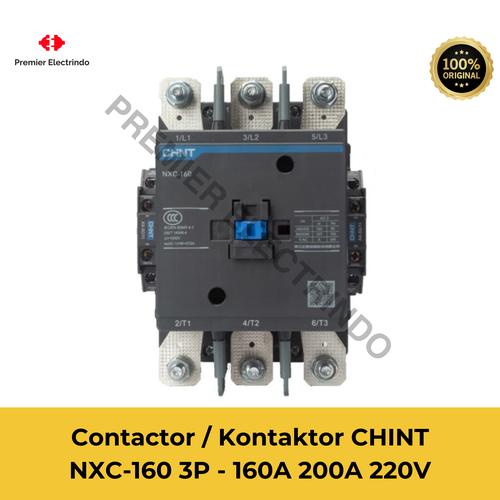 Jual Contactor CHINT NXC-160 3P 160A 200A (24V 36V 48V 110V 220V ...