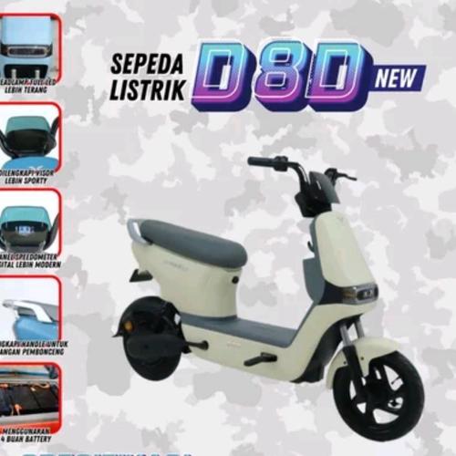 Jual Sepeda Listrik Uwinfly Dragonfly D8D 450 watt 48 volt 12 AH - Kab ...