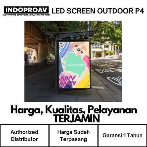 Jual PAKET VIDEOTRON OUTDOOR P4 CUSTOM DESAIN (Tanpa Panel/Kabinet ...