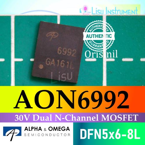 Jual AON6992 30V Dual Asymmetric N-Channel MOSFET 6992 DFN5x6 ORIGINAL ...