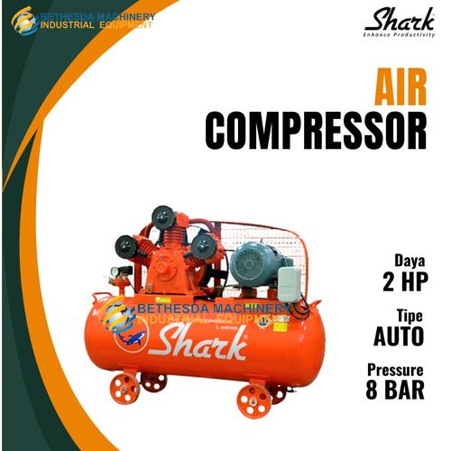 Jual Kompresor Udara 2 HP 8 BAR SHARK Air Compressor 2 PK Auto Motor ...