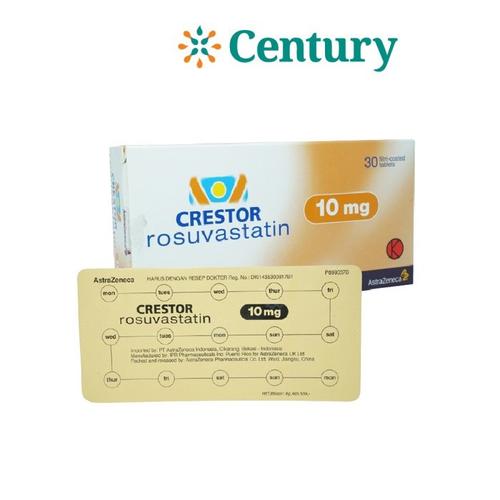 Jual CRESTOR 10 MG 1 BLISTER ISI 15 TABLET/ROSUVASTATIN/OBAT KOLESTEROL ...
