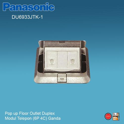 Jual Panasonic Pop up Floor Outlet Modul Telepon Ganda DU6933JTK-1 ...