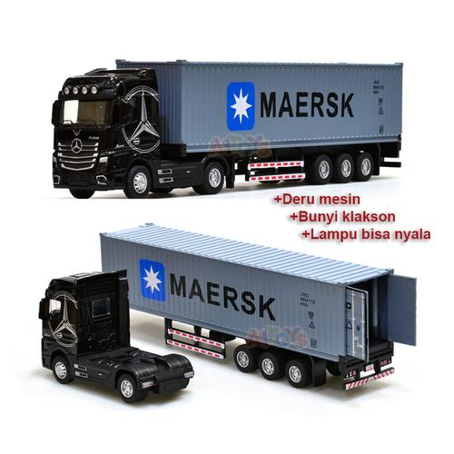 Jual Diecast truk Hino trailer truk tangki Shell truk mercedes actros ...