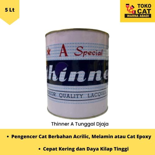 Jual Thinner A Biasa Tunggal Djaja 5 Liter - Kota Denpasar - Warna ...