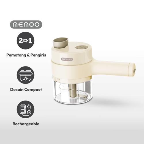Jual Alat Penggiling Bumbu Penghalus Bumbu Memoo Mini 2 In 1 - Kota ...